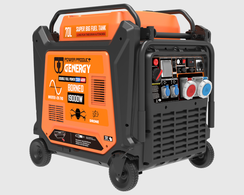 GENERATOR BORNEO RC-SOL-ATS 19000W - Genergy