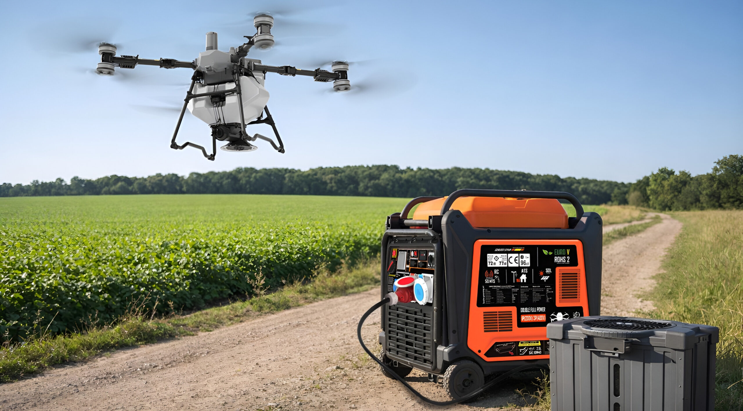 GENERATOR BORNEO RC-SOL-ATS 19000W - Genergy